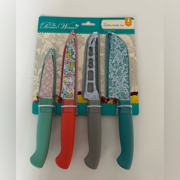 The Pioneer Woman | Kitchen | The Pioneer Woman Floral Utility Knife ...